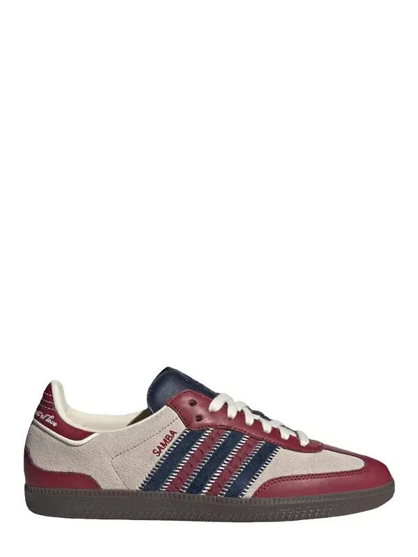 Adidas Samba Og Sneakers - Maroon/beige/navy Blue