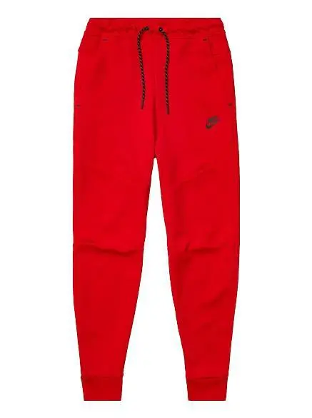 Nike Sportswear Tech Fleece Joggers - Gym Red/black
