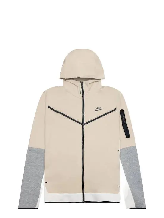 Nike Sportswear Tech Fleece Fullzip Hoodie - Dark Heather Grey/rattan/black