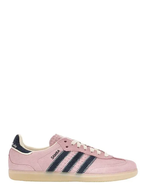 Adidas Samba Og Sneakers - Pink/navy Blue/light Gum