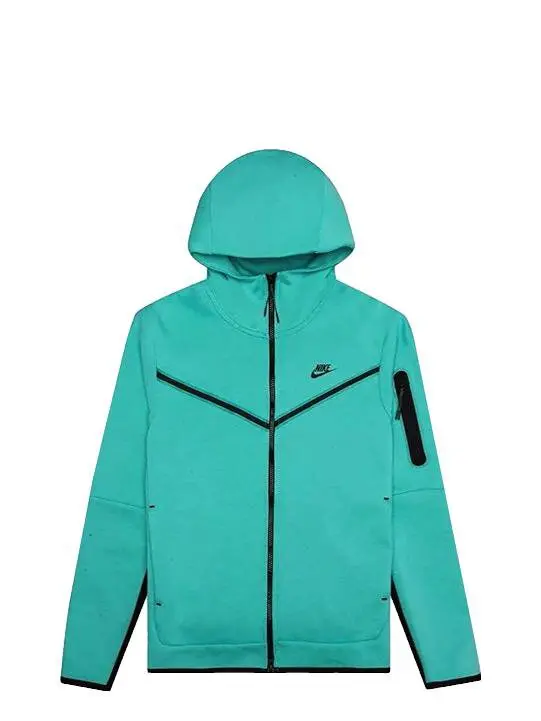Nike Sportswear Tech Fleece Hoodie - Washed Teal/black