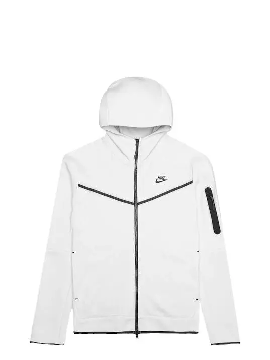 Nike Sportswear Tech Fleece Hoodie - White/black