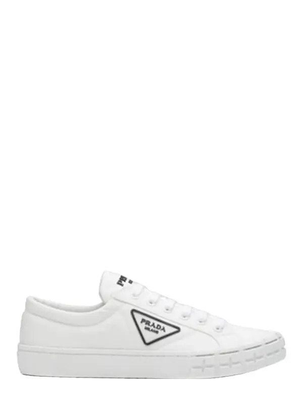 Prada Wheel Cassetta Low - White/black