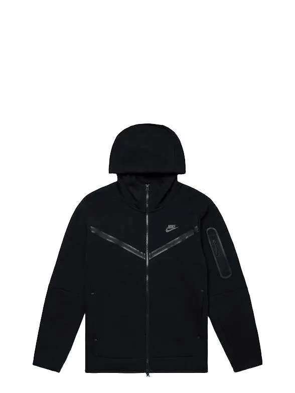 Nike Sportswear Tech Fleece Fullzip Hoodie - Black