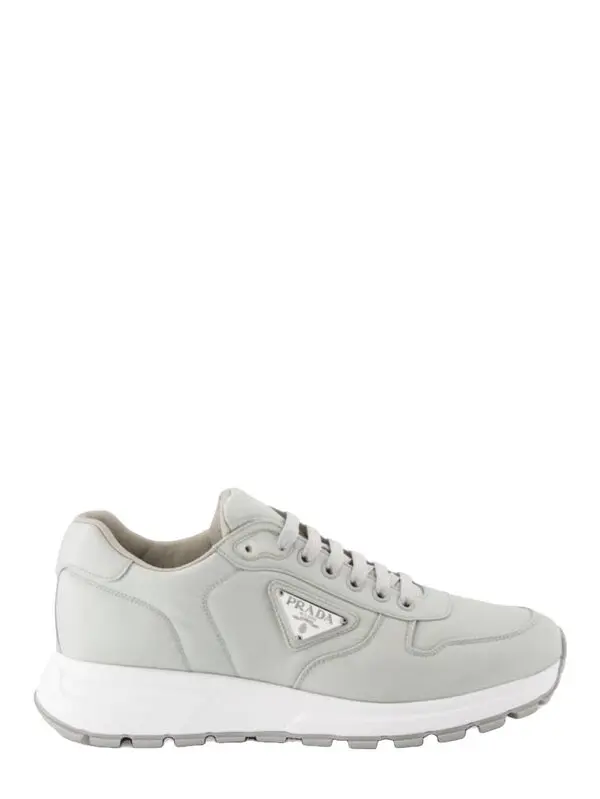 Prada Re-nylon Sneakers - Grey/white