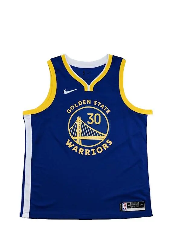 Nike Nba Golden State Warriors Stephen Curry Icon Edition Authentic Jersey - Purple