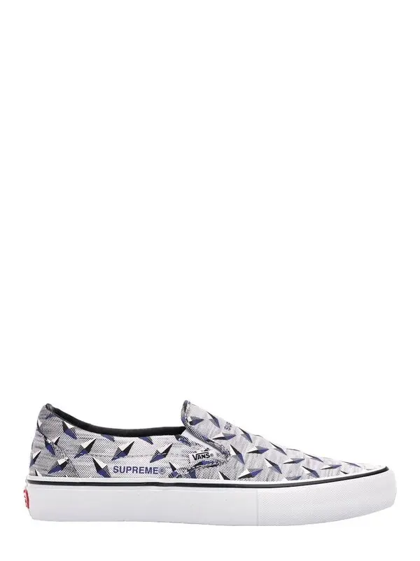 VANS Slip-on Supreme Diamond Plate - White