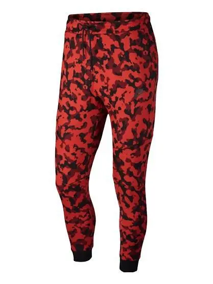 Nike Sportswear Tech Fleece Joggers - Pueblo Red/black/red Camo