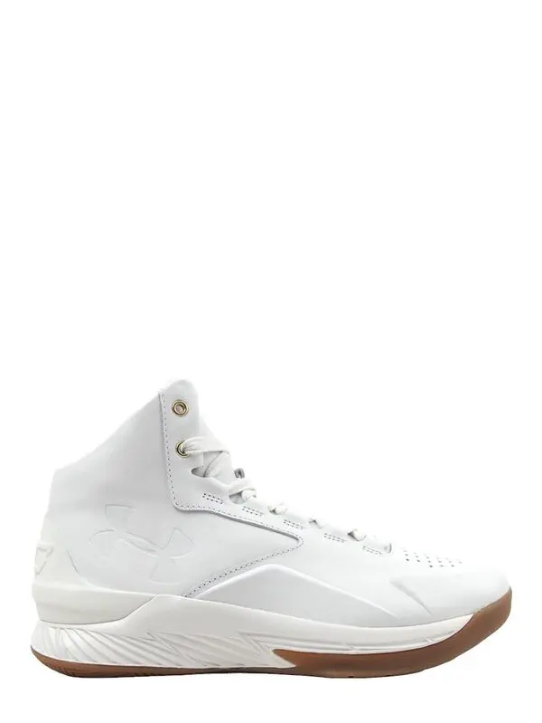 Under Armour Ua Curry 1 Lux High-top Sneakers - White/gum