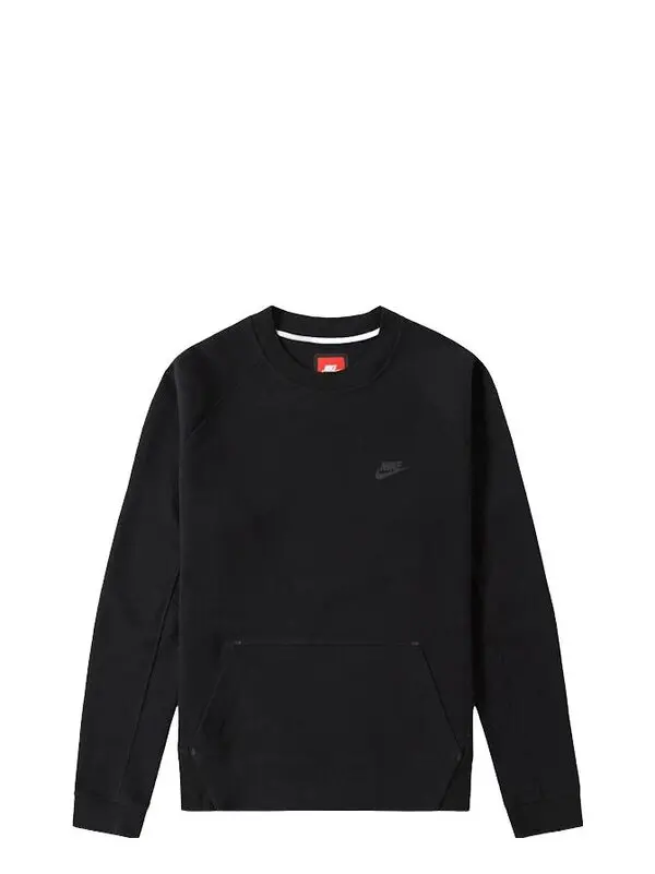 Nike Sportswear Tech Fleece Crewneck Sweatshirt - Black