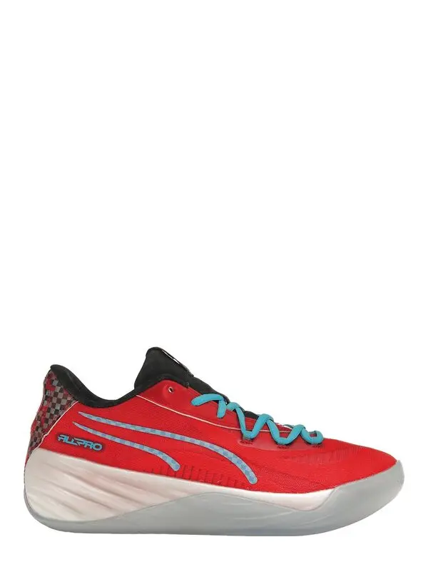 PUMA All-pro Nitro Scoot Henderson Pein Athletic Sneakers - For All Time Red/bright Aqua