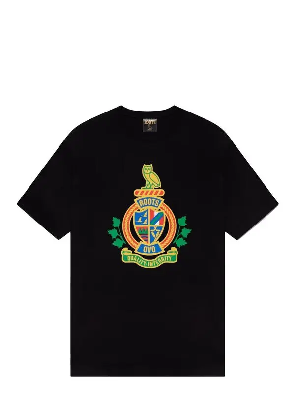 OVO Roots Crest T-shirt - Black