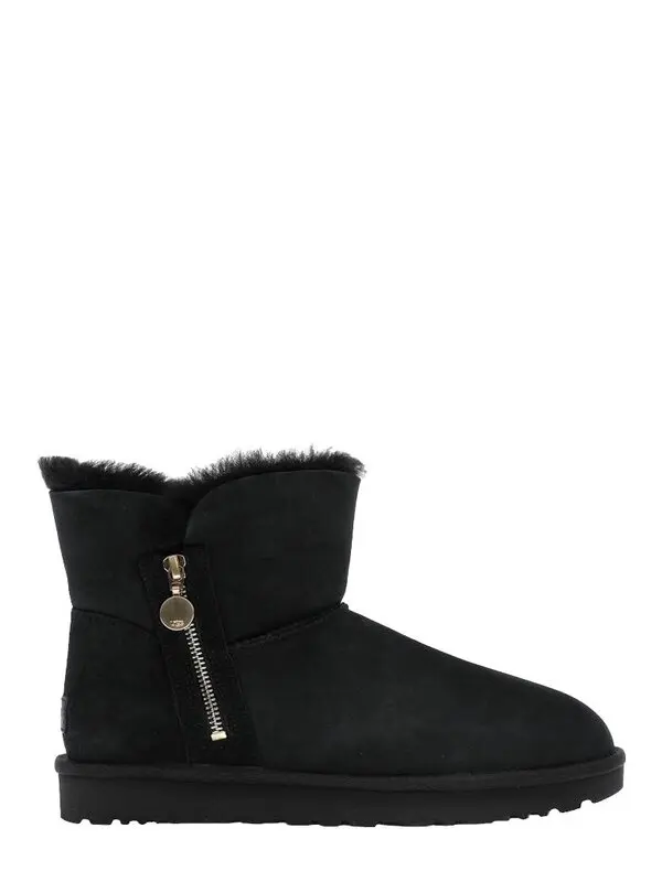 UGG Bailey Zip Mini Boots - Black