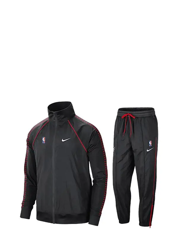 Nike Nba Chicago Bulls Tracksuit - Black