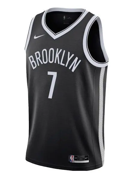 Nike Nba Kevin Durant Brooklyn Nets Icon Edition Jersey - Black