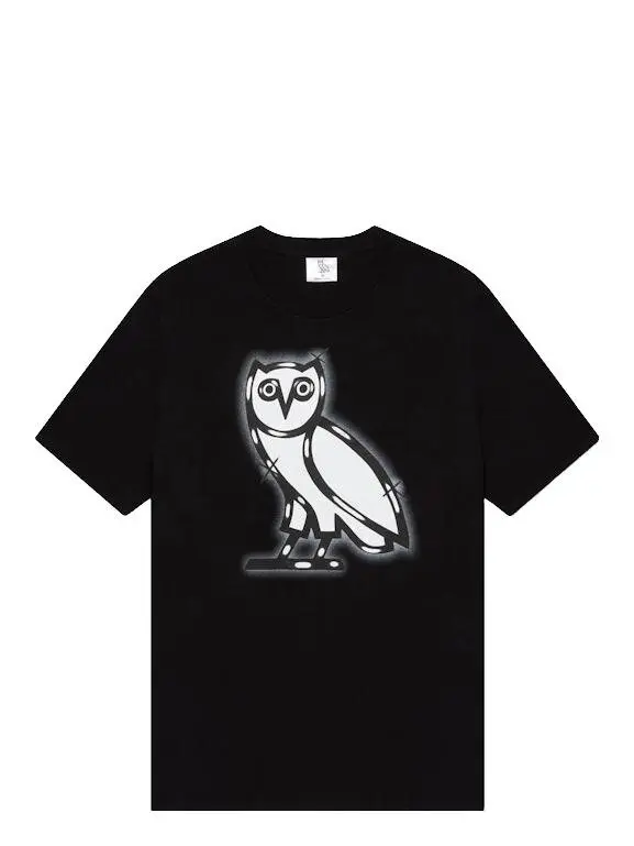 OVO Smoke Owl T-shirt - Black