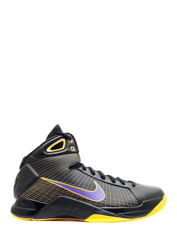 Nike Hyperdunk Kobe Away Sneakers - Black/varsity Purple/pro Gold