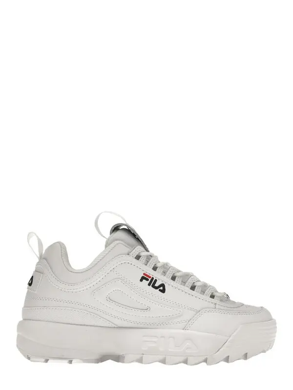 FILA Disruptor 2 Sneakers - White/fila Navy Blue/fila Red