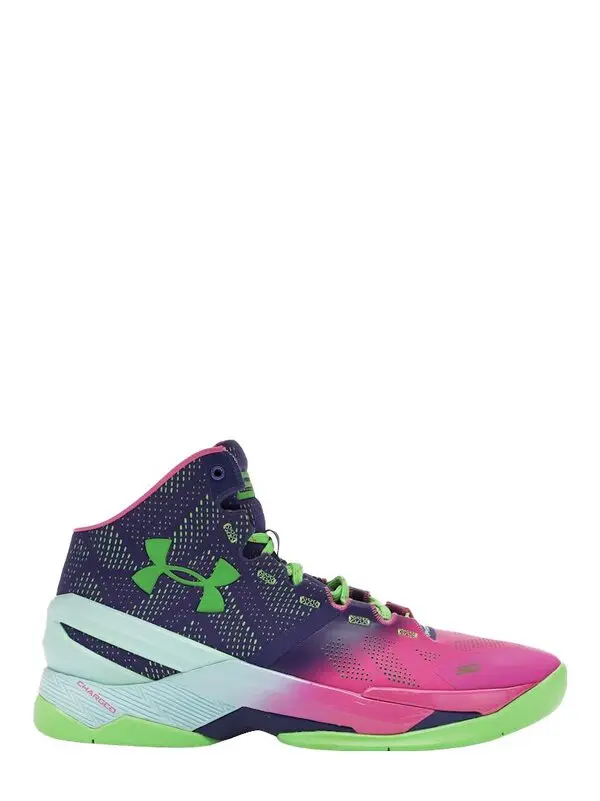 Under Armour Ua Curry 2 Northern Lights - Rebel Pink/purple Panic/poison Green