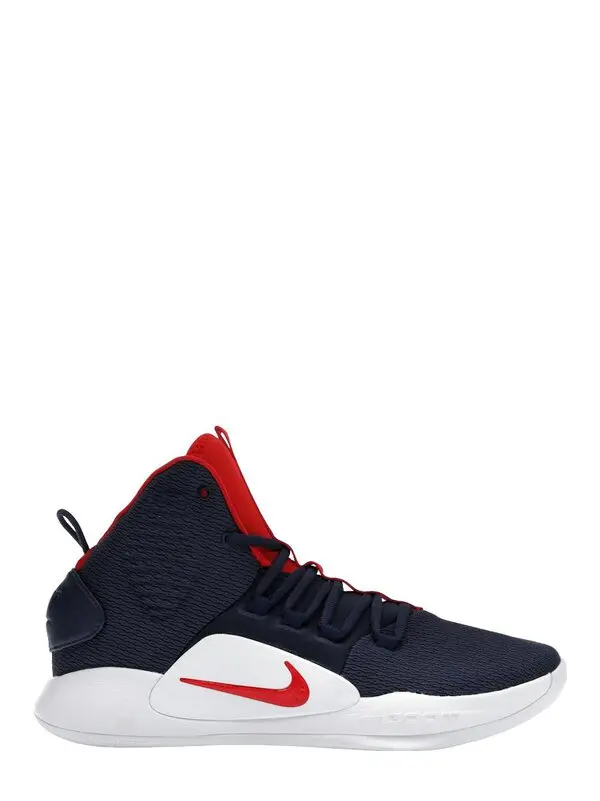 Nike Hyperdunk X Usain Sneakers - Midnight Navy Blue/university Red