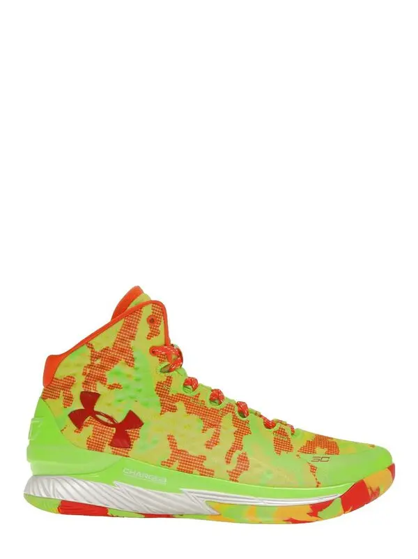 Under Armour Curry 1 Candy Reign Sneakers - Hyper Green/team Orange