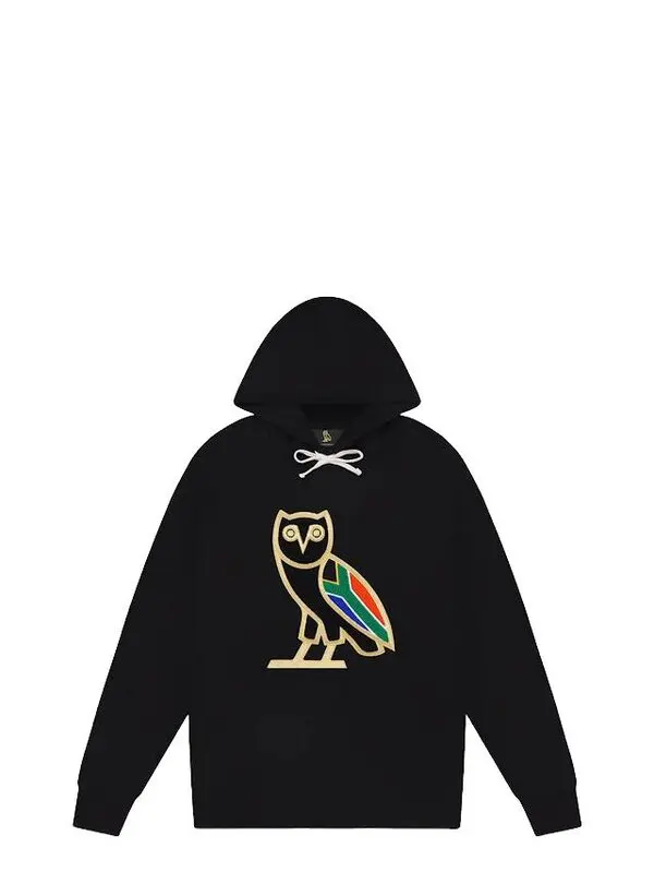 OVO South Africa Og Owl Hoodie - Black