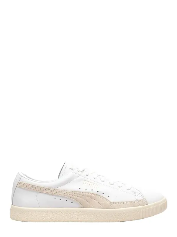 PUMA Basket 90680 Lux Sneakers - Puma White/white Whisper