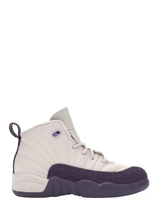 JORDAN 12 Retro Sneakers - Desert Sand/pro Purple