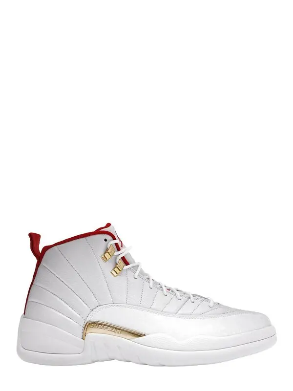 JORDAN Retro Fiba Sneakers - White/university Red/metallic Gold