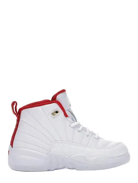 JORDAN 12 Retro Fiba - White/university Red/metallic Gold