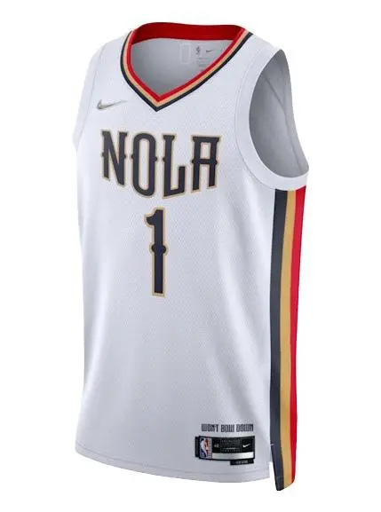 Nike Nba New Orleans Pelicans Zion Williamson Jersey - White