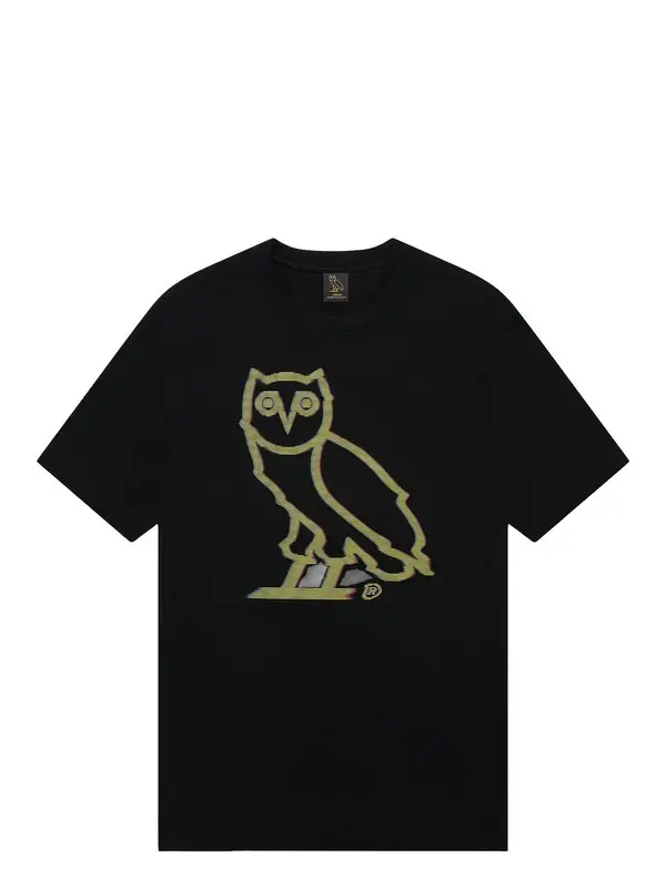 OVO Static Owl T-shirt - Black