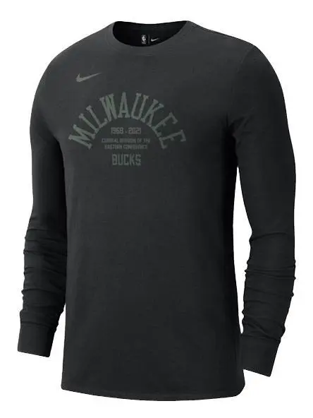 Nike Nba Milwaukee Bucks Courtside Longsleeve - Green