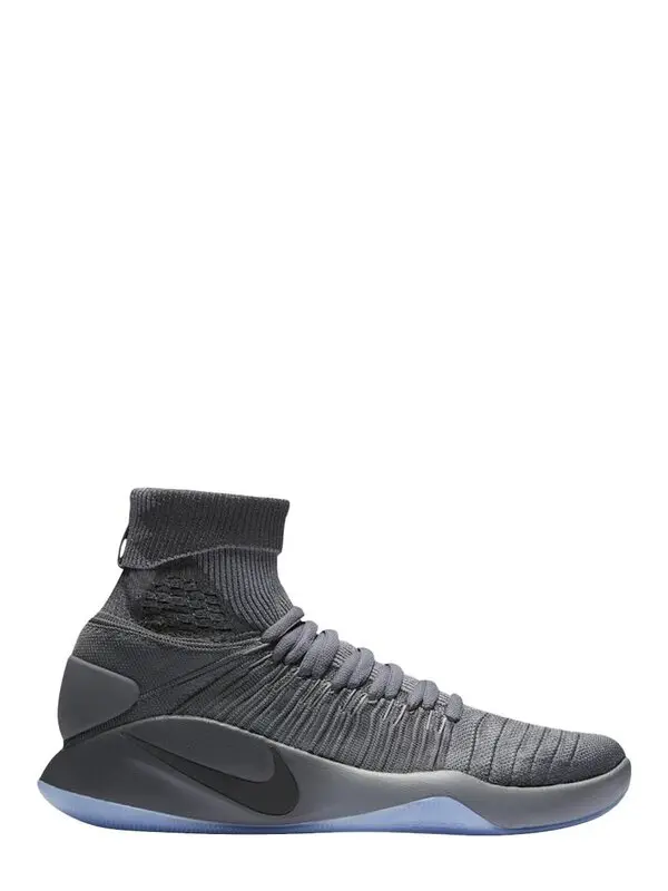 Nike Hyperdunk 2016 Flyknit - Dark Grey/metallic Platinum/cool Grey