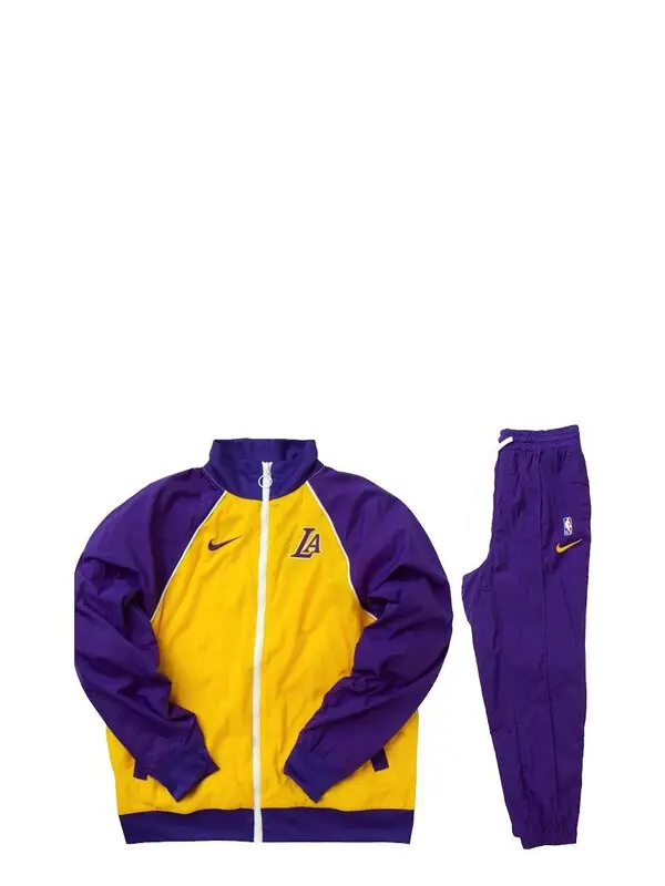 Nike Nba Los Angeles Lakers Courtside Tracksuit - Purple