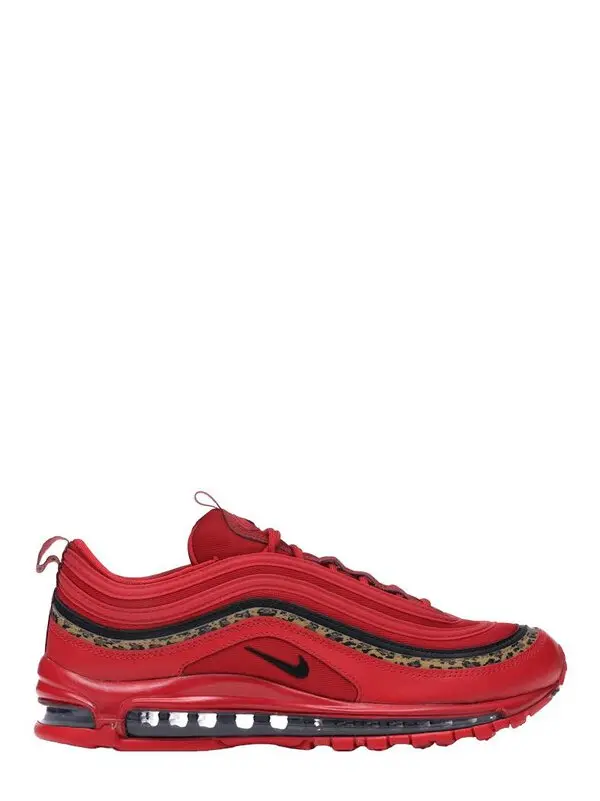 Nike Air Max 97 Leopard Pack Sneakers - University Red/print/black