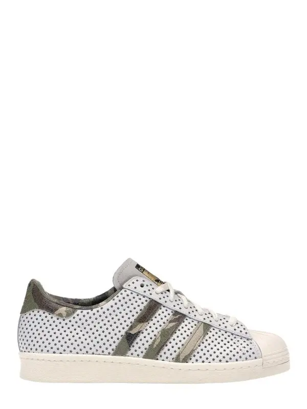 Adidas Superstar 80s Quickstrikein Sneakers - Vintage White/camo Gold