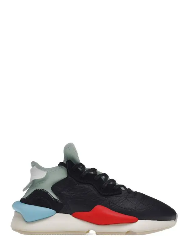 Adidas Y-3 Kaiwa Sneakers - Black/blush Green/red