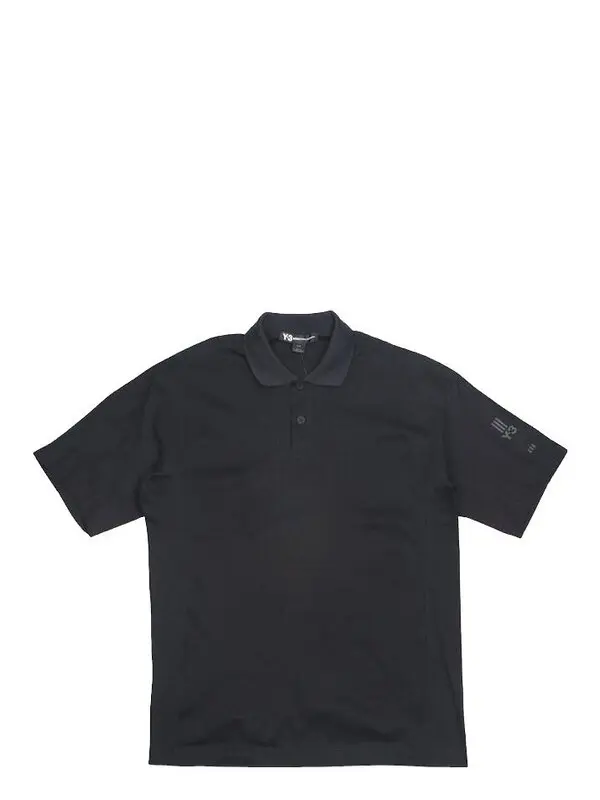 Adidas Y3 New Classic Polo Shirt - Black