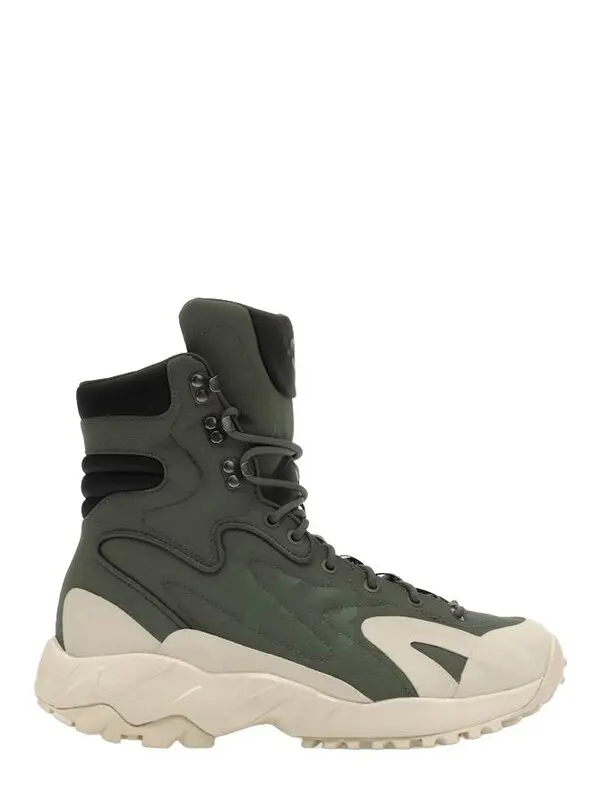 Adidas Y-3 Notoma Boots - Shadow Green/clear Brown/black