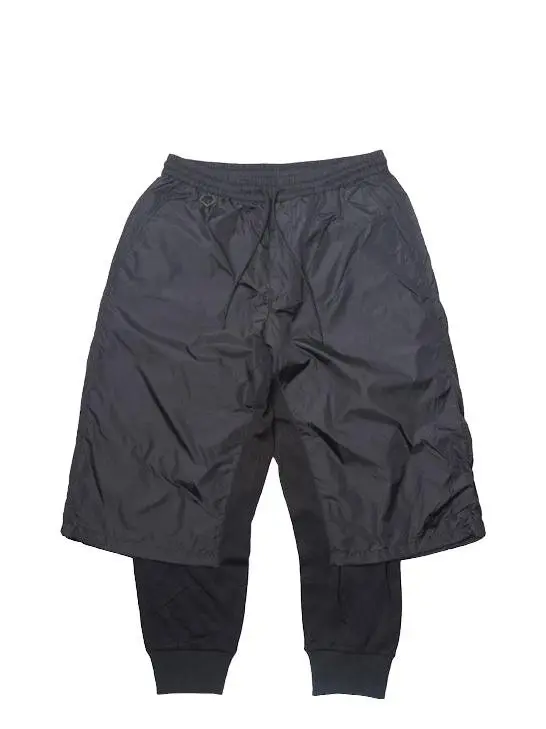 Adidas Y3 Nylon Mix Track Pants - Black