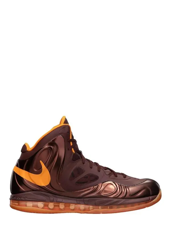 Nike Hyperposite High-top Sneakers - Team Brown/mandarin/total Orange