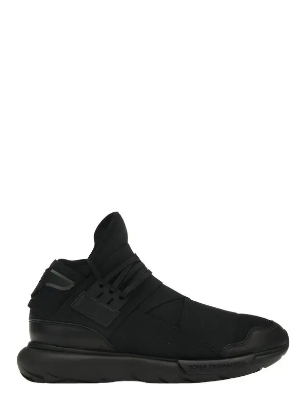 Adidas Y-3 Qasa High Top Sneakers - Black