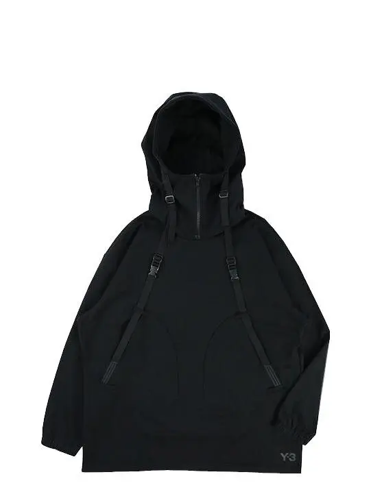 Adidas Y-3 Parachute Hooded Jacket - Black