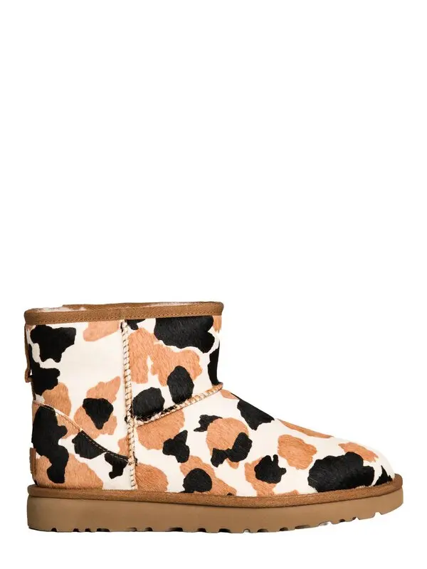 UGG Classic Mini Boots - Cow Print