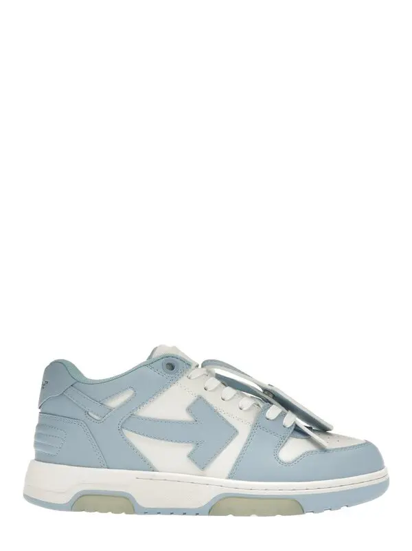Off-White Ooo Low Out Of Office Sneakers - White Light Blue