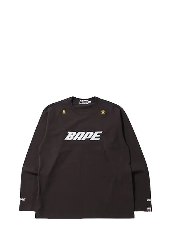 BAPE In Transit Long Sleeve Tee - Gray