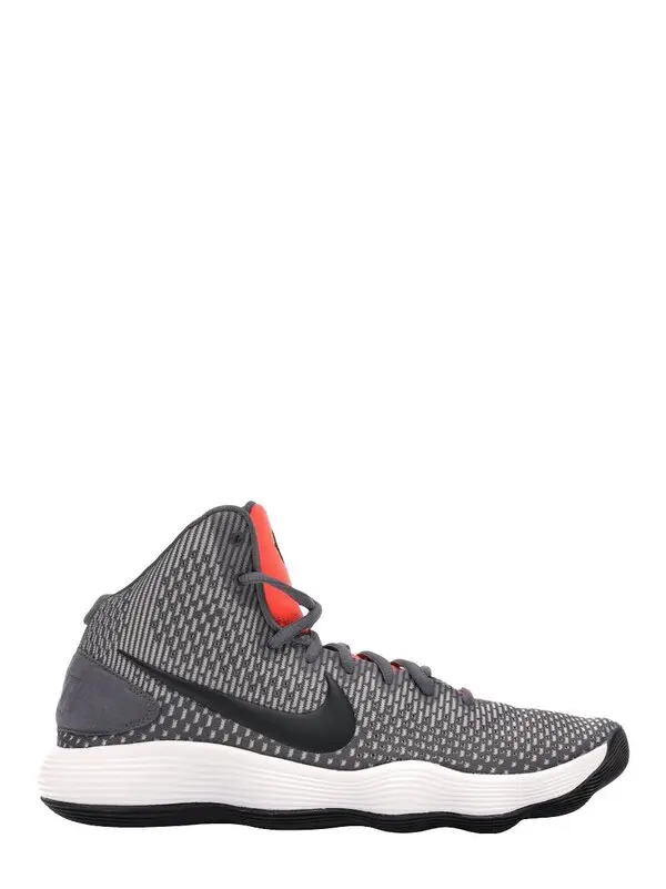 Nike Hyperdunk 2017 High-top Sneakers - Dark Grey/black/bright Crimson