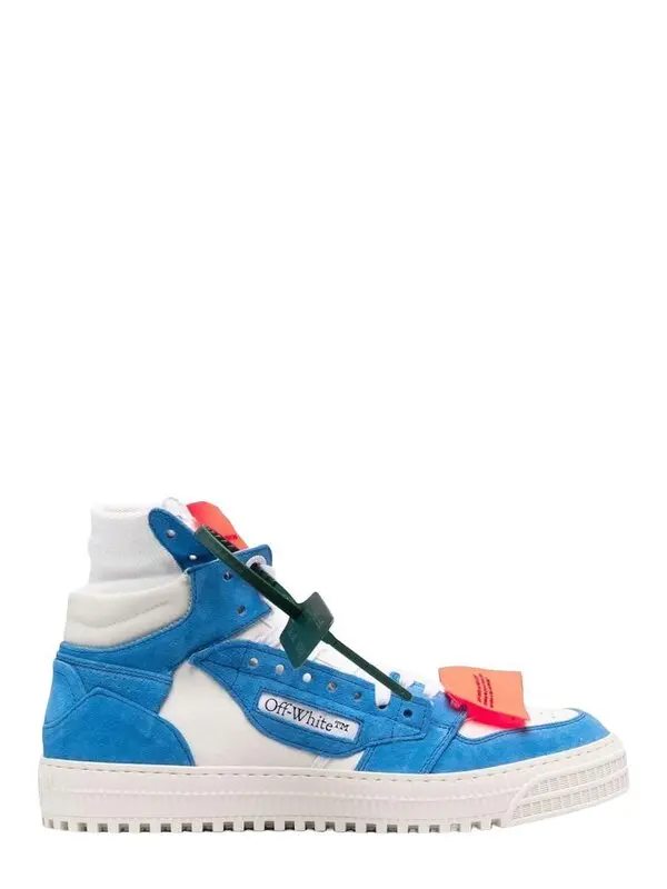 Off-White Off Court 3.0 High Sneakers - White/sky Blue