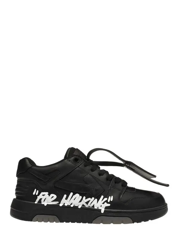 Off-White Ooo Low Top Sneakers - Black/white